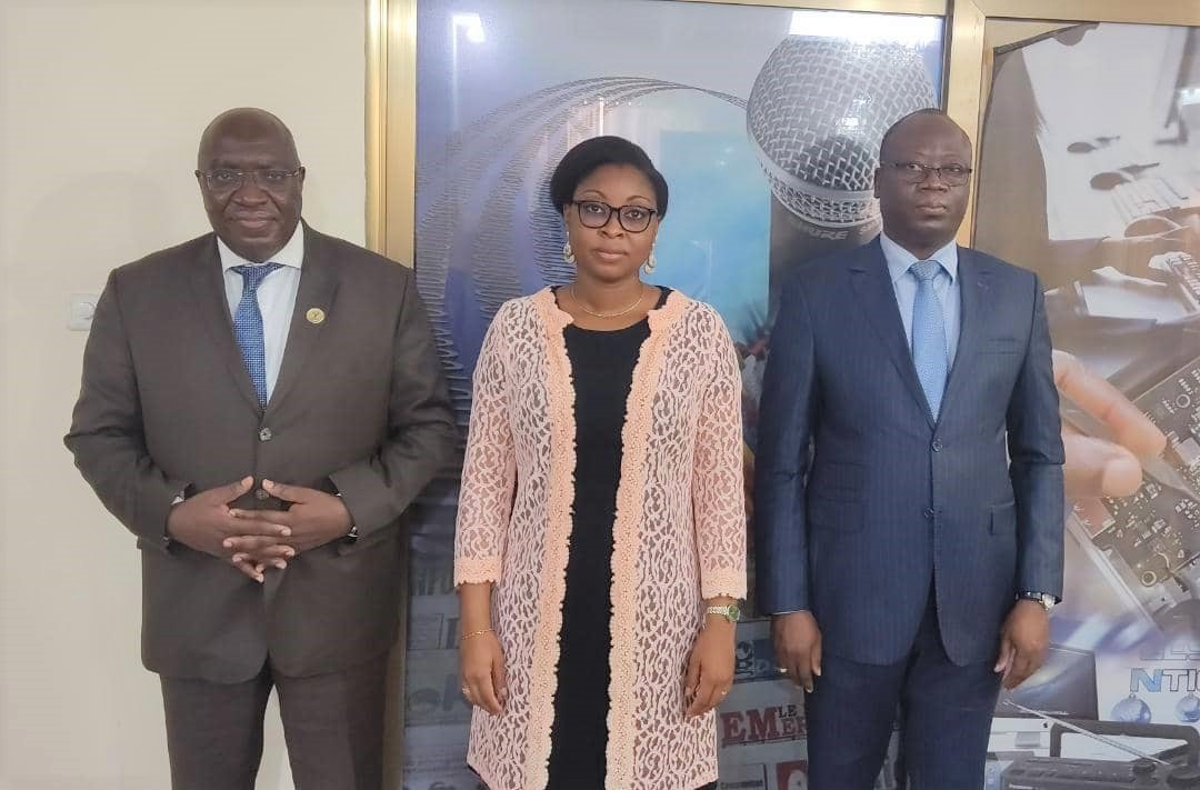 Audience au cabinet de la Ministre : Madame Aurelie ADAM SOULE ZOUMAROU ...